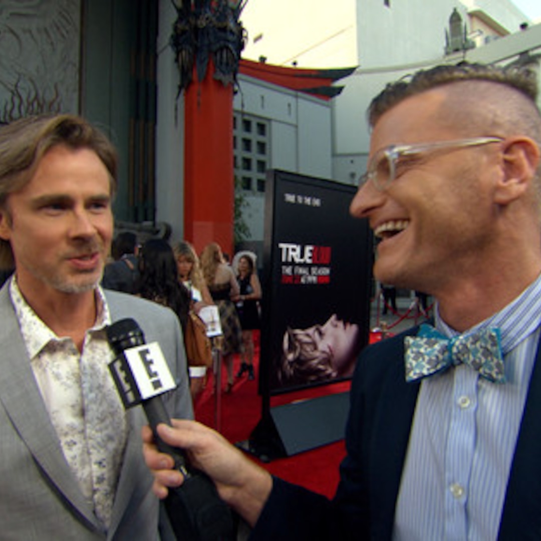Sam Trammell No Longer Stressing About His Gut - E! Online Sam Trammell No Longer Stressing About His Gut - E! Online
